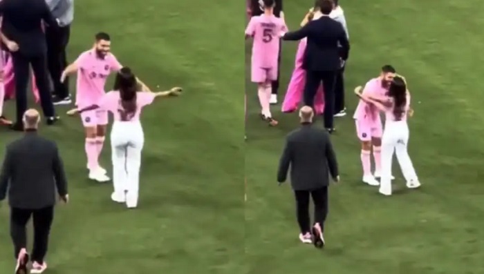 Las 24 Horas De Jujuy Antonela Roccuzzo Se Confundió A Jordi Alba Con